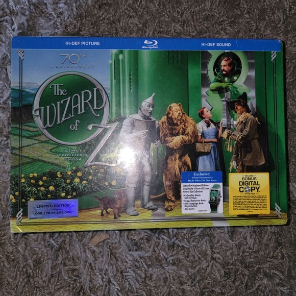 Media | New Wizard Of Oz Bluray Dvd Collectors Set | Poshmark